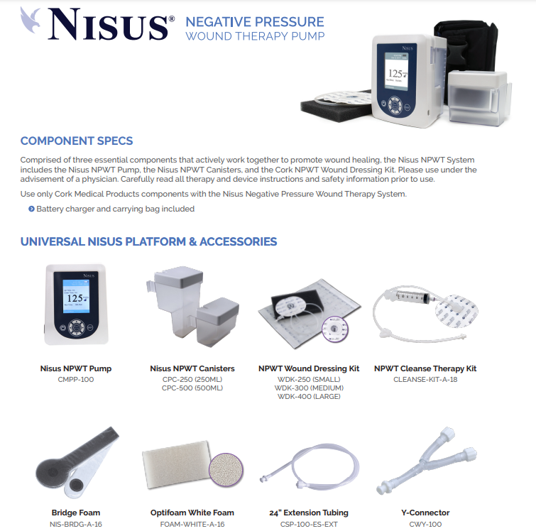 Cork Nisus - Better is Possible NPWT Highlights – MEDILOGIX
